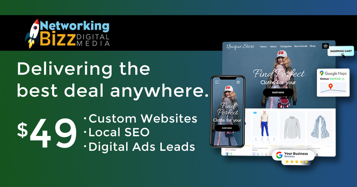 Chicago Website Design, SEO, Ads Only $49! Let's Get You Started.